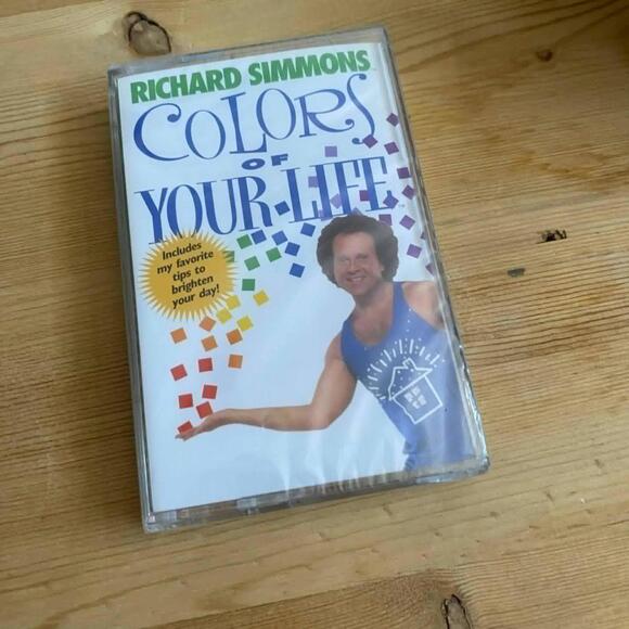 Media | Richard Simmons Colors Of Your Life Cassette Tape Vg R32 | Poshmark